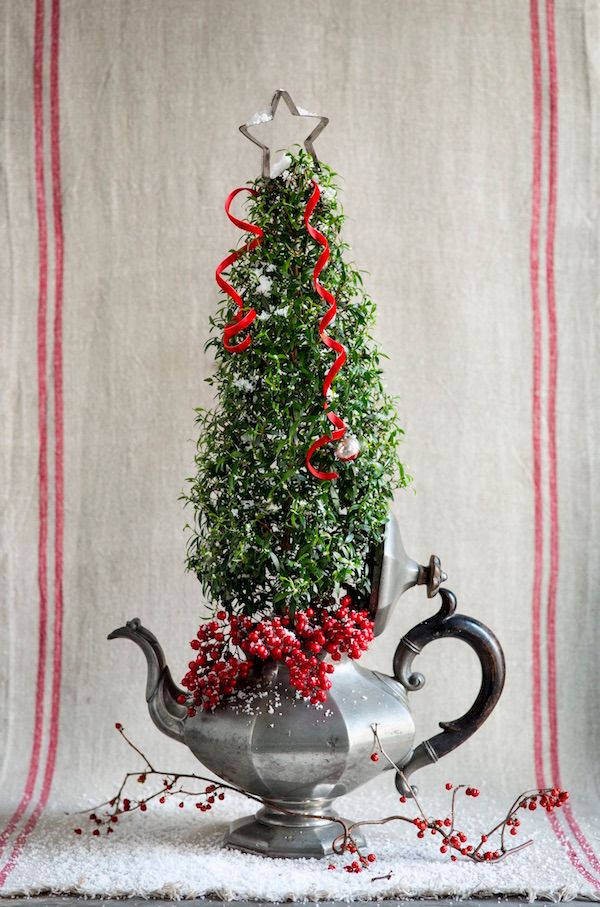 Tabletop Tidings : Make these festive DIY holiday trees!